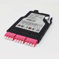 China 12 Cores MPO-LC MTP-LC SM OM3 OM4 Om5 breakout Cassettes Modules Plastic for sale