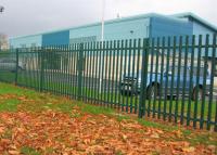 China Heavy Duty Powder Coated W Section Palisade Security Fencing W Pale For Security for sale
