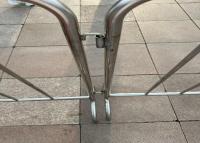 China Portable Crowd Control Barricades For Events Quick Setup With Safety Reflectors for sale