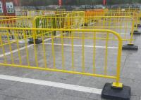 China Durable Steel Crowd Control Barrier Quick Assembly Weather Resistant for sale