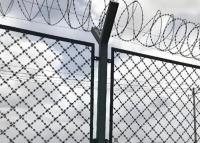 China Galvanized Razor Barbed Wire Cross Fence for Protection Perimeter for sale