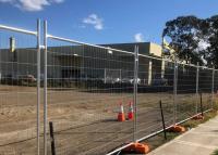 China Galvanized Australia Removable Temporary Fence For Public Events 6*9ft for sale