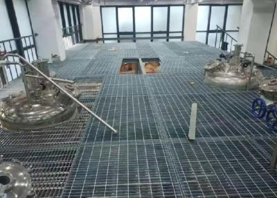 China High Strength Anti Slip Steel Grating For Industrial Platforms Drainage for sale