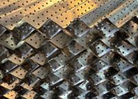 China Customized 125Y Structured Packing Mesh Perforated Plate Corrugated for sale