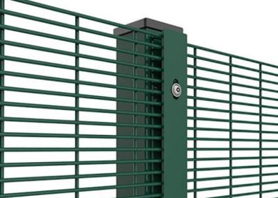 China Durable Powder Coating Welded Anti Climb 358 Anti Climb Fence Trellis & Gates For Airport for sale