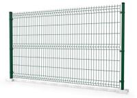 China Powder Coated 3D Curved Welded Mesh Fence for Perimeter Security Fencing System for sale