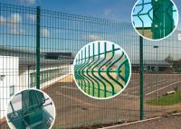China 50*150mm Mesh Hole Galvanized 3D Security Fence For Airport Perimeter for sale