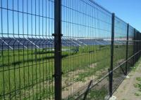 China Welded Curved 3D Security Fence Garden Security Fencing For Airport ISO9001 6ft*8ft for sale
