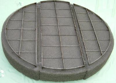 China Stainless Steel de mister pads High Efficiency For Chemical Industry Gas Liquid Separation for sale