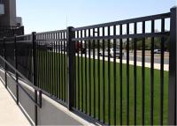 China Robust Steel Palisade Fence Panels For Protection Driveway Gates Rail W Section Palisade Fence for sale
