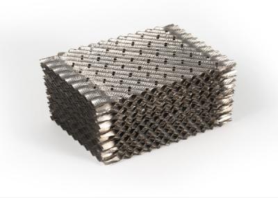 China High Efficiency Metal Structured Packing For Low Pressure Drop And Throughput for sale