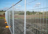 China Portable Hot Dip Galvanized Temporary Fencing For Public Safety 6*10ft for sale