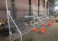 China Galvanized Portable Temporary Security Fencing Australia Style Mobile Fence for sale