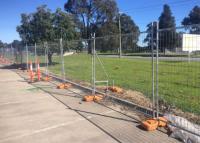 China Galvanized Portable Temporary Security Fencing Australia Style Mobile Fence for sale