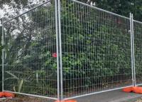 China Portable Hot Dip Galvanized Temporary Fencing For Public Safety 6*10ft for sale