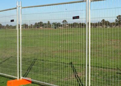 China Galvanized Removable Mobile Temporary Security Fence For Construction Events 6*9ft for sale