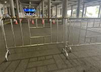 China Removable Portable Metal crowd control fencing For Key Event  4*8ft for sale
