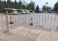 China Hot Dip Galvanized Metal Crowd Control Fence Panels For Public Events 1.1*2m for sale