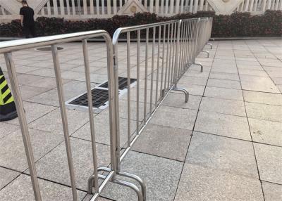China Hot Dip Galvanized Metal Crowd Control Fence Panels For Public Events 1.1*2m for sale