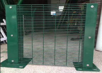 China Anti Climb 358 Security Fence Panel Welded 4mm Mesh Powder Coated Finish for sale