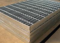 China Press Locked Galvanized Steel Grating For Platforms / Stairs 40*5mm for sale