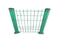 China 3D V Fold Fence Panel 4mm Wire Hot Dip Galvanized Powder Coated for sale