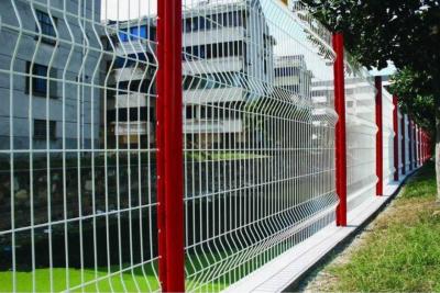 China High Tensile Anti Cut Security Fence 3D Panel With Sensor Mounts for sale