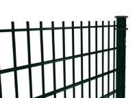 China Industrial Double Wire Security Fence High Stiffness Twin Rod Panels for sale