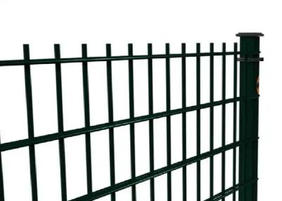 China Industrial Double Wire Security Fence High Stiffness Twin Rod Panels for sale