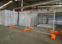 China Australia Compliant  Anti Climb Temporary Fence Panel Adjustable Mesh Steel Frame for sale