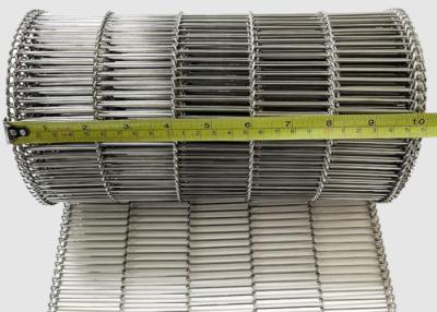 China Ss Wire Mesh Conveyor Belt Flex Ladder Type For Chocolate Coating Line for sale