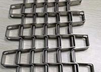 China Stainless Steel Flat Wire Conveyor Belt Honeycomb Belt For Can Washing Cooling Baking for sale