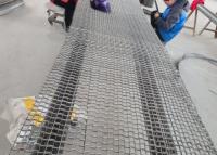 China Ss Wire Mesh Conveyor Belt Flex Ladder Type For Chocolate Coating Line for sale