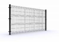 China 3D Profile Security Fencing Panels Reinforced Mesh With Modular Mounting System for sale