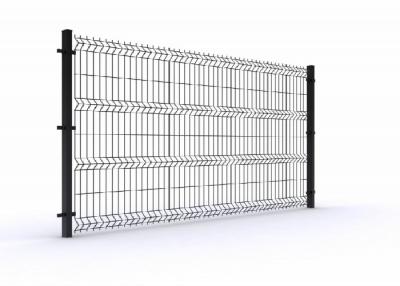 China 3D Profile Security Fencing Panels Reinforced Mesh With Modular Mounting System for sale