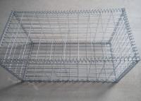 China Galfan Welded Gabion Stone Wall For Landscape Stone Cage Retaining Wall for sale