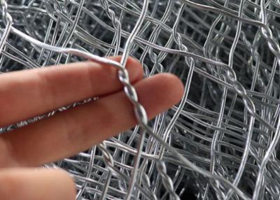 China Galfan Gabion Cage Gabion Mesh for Retaining Wall Flood Control 2*1*1m for sale