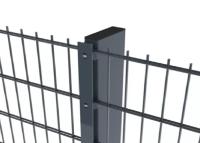 China Standard Horizontal Double Wire Fence Panel For Added Strength And Stability for sale