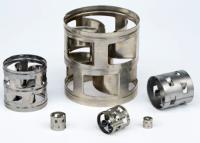 China SS304 SS316L Metal Raschig Random Pall Ring Packing 38*38mm For Scrubbing for sale