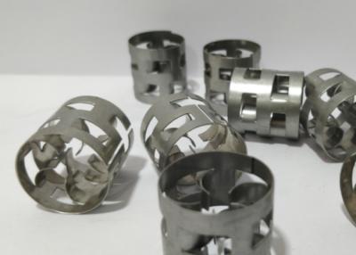 China SS304 SS316L Metal Raschig Random Pall Ring Packing 38*38mm For Scrubbing for sale