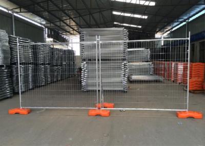 China Flood Resilient Temporary Security Fence Water Permeable Rapid Anchor System for sale