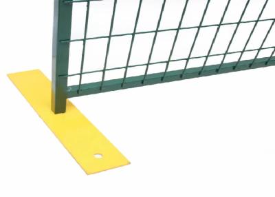 China Stackable Ballast Temporary Security Fence Rapid Fill And Reuse System for sale