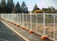 China Depot Ready Temporary Portable Security Fence Panels Stackable Ballast Rapid Deploy System for sale