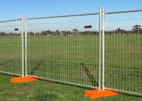 China Depot Ready Temporary Portable Security Fence Panels Stackable Ballast Rapid Deploy System for sale