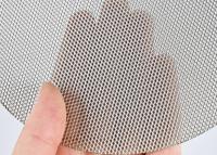 China Ti Mesh PEM Electrolytic Cell Titanium Expanded Metal Mesh  Micro Hole 0.5mm for sale