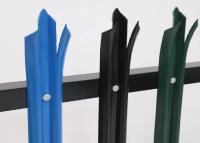 China Export Steel Palisade Fence System For Efficient Packing And Bulk Shipment for sale