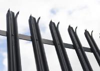 China Site Organizing Steel Palisade Fence For Sightline Management Boundary Definition for sale