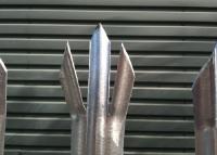 China Industrial Perimeter Steel Palisade Fence For Utility Sites And Transport Boundaries for sale