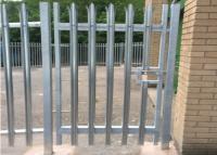 China High Security Steel Palisade Fence For Perimeter Protection And Boundary Control for sale
