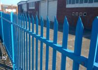 China Architectural Steel Palisade Fence For Clean Perimeter Lines Project Appearance for sale